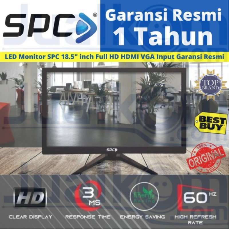 Promo LED Monitor SPC 19 Inch SM19HD SM-19HD 19 HD HDMI VGA GARANSI RESMI Diskon 23% di Seller ...