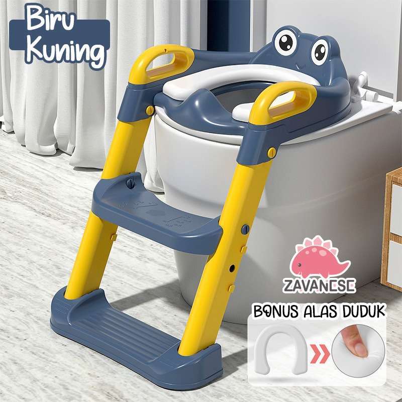 Jual *cod* Tangga Lipat Toilet Zavanese Untuk Training Anak Tempat ...
