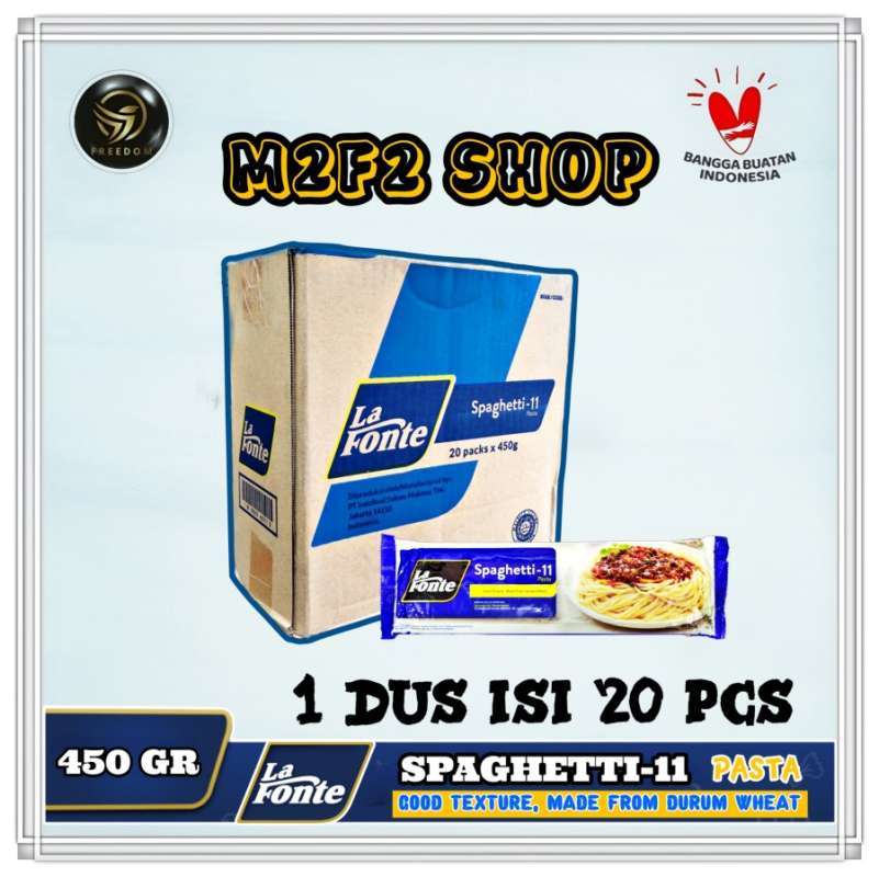 Jual La Fonte Spaghetti 11 Pasta - 450 Gr (kemasan Karton) Di Seller ...
