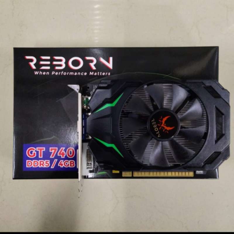 Promo REBORN VGA NVIDIA GEFORCE GT740 4GB DDR5 128BIT Diskon 23% di Seller Ulita Store ...
