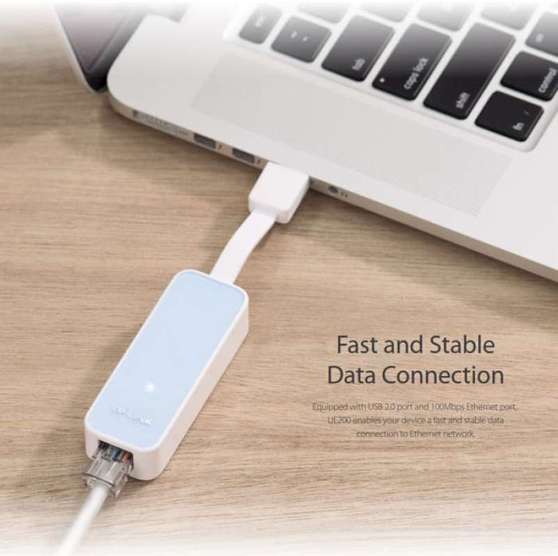 Promo USB to LAN UE200 Ethernet Network Adapter USB 2.0 Converter ...
