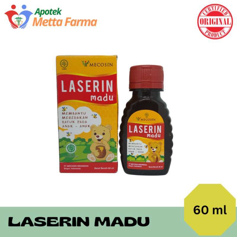 Jual Laserin Madu Syrup 60ml / Obat Batuk di Seller Apotek Metta Farma ...