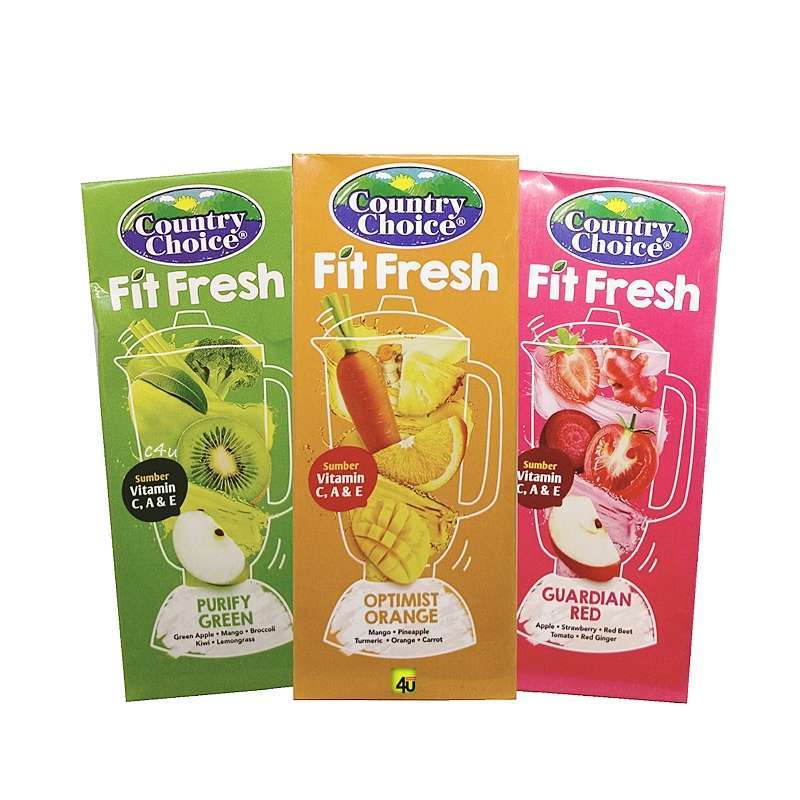 Jual Country Choice FIT FRESH - Minuman Sari Buah dan Sayur - 250 ml di ...