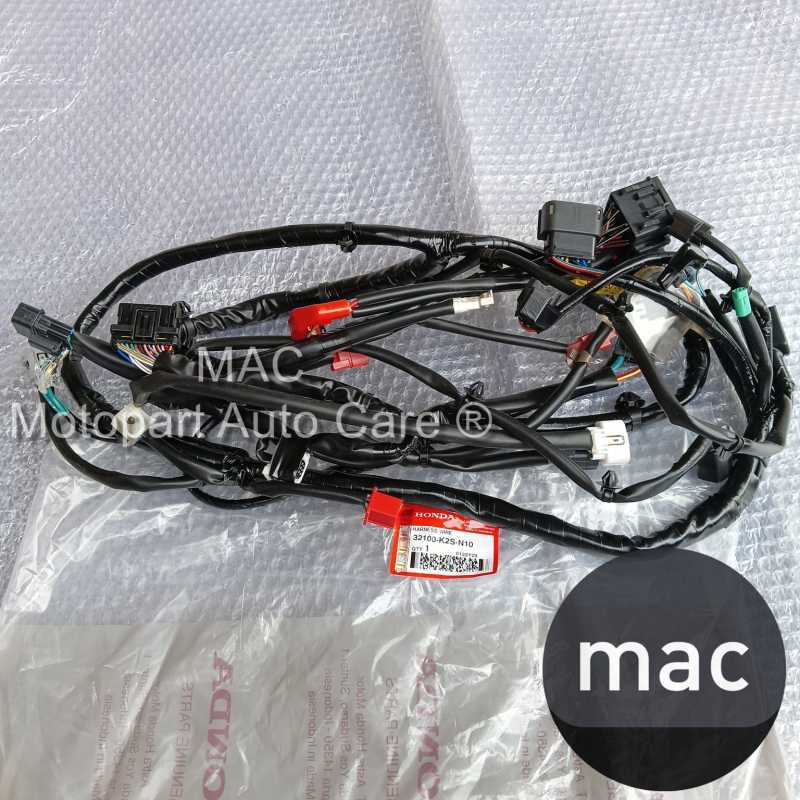 Jual Harness Wire Kabel Body Vario 160 ABS Ori AHM 32100-K2S-N10 di Seller Motopart Auto Care ...