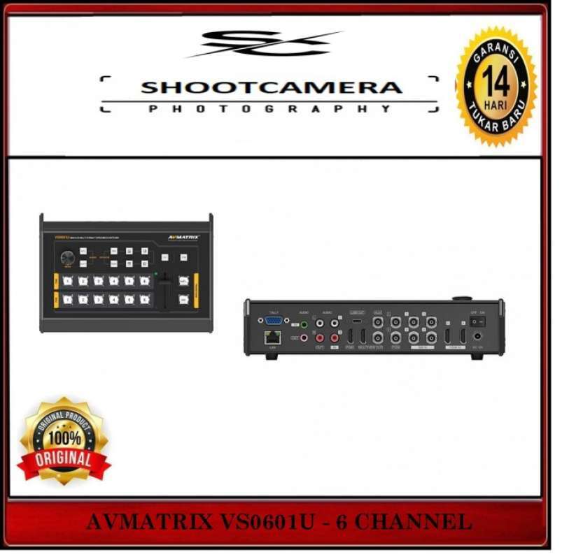 Promo AVMATRIX VS0601U 6 CHANNEL VIDEO SWITCHER - AVMATRIX VS 0601U ...