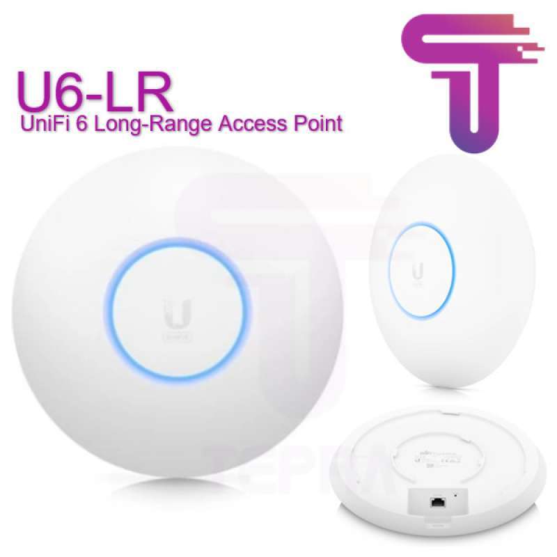 Promo Ubiquiti U6-LR UniFi 6 Long-Range Access Point UAP 6 LR ( Tanpa ...