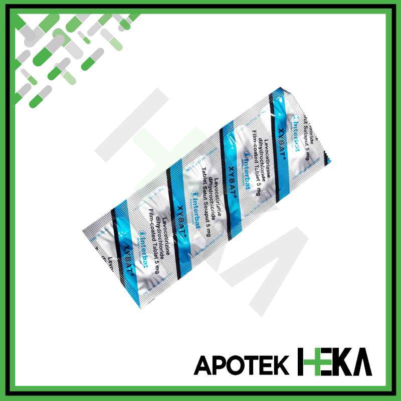 Jual Xybat 1 Tablet - Levocetirizine Di Seller Apotek Heka Official ...
