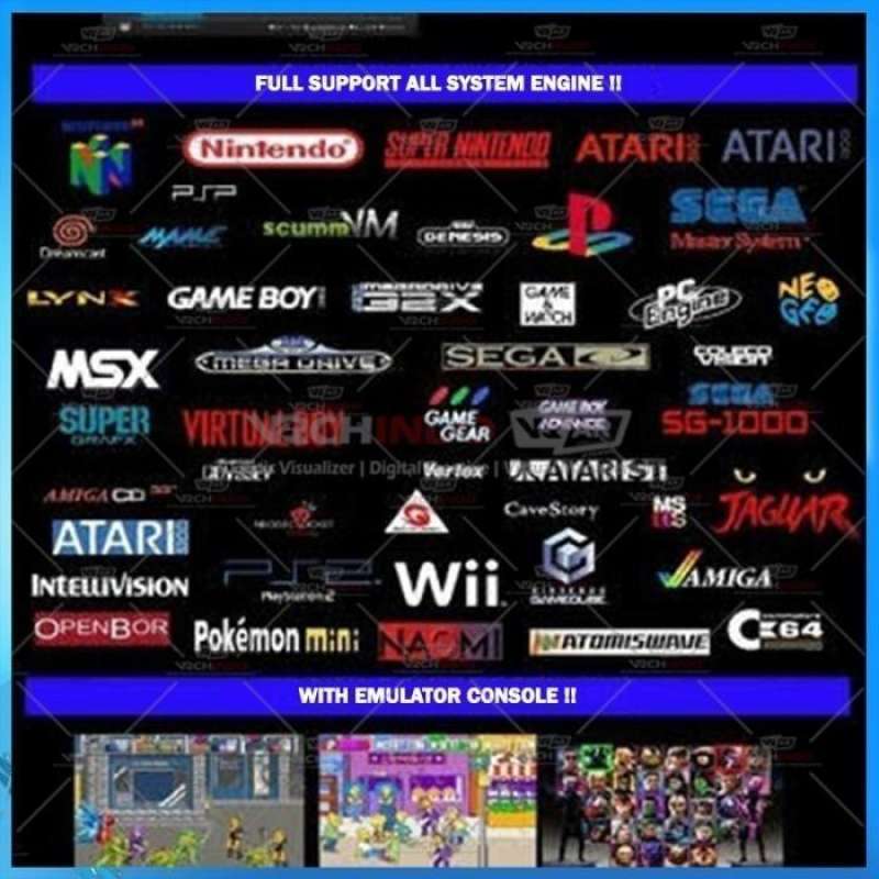 Jual 128 Gb Ssd Game Batocera - All In One Game Console Retro Emulator ...