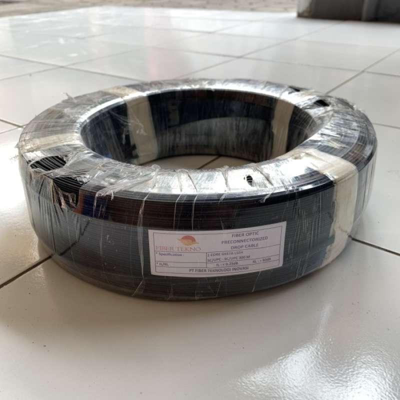 Promo Kabel fiber optic 1 core 3 seling panjang 300 meter Diskon 23% di ...