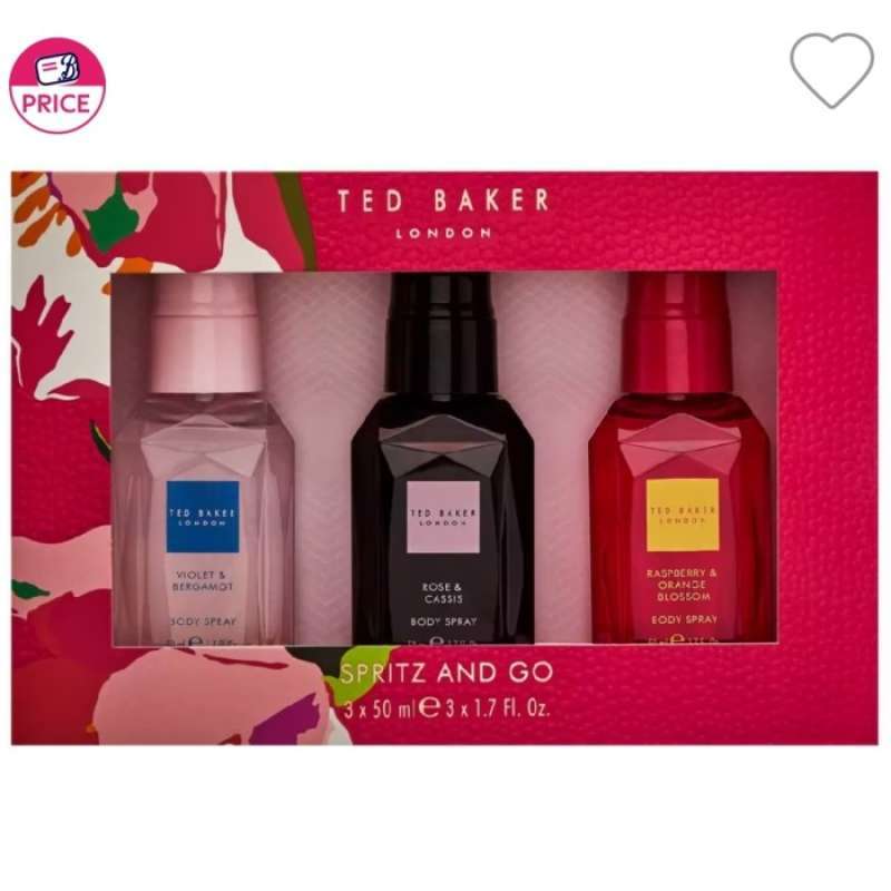 Promo Ted Baker Spritz & Go Gift Set Mini Body Spray Diskon 23% di ...