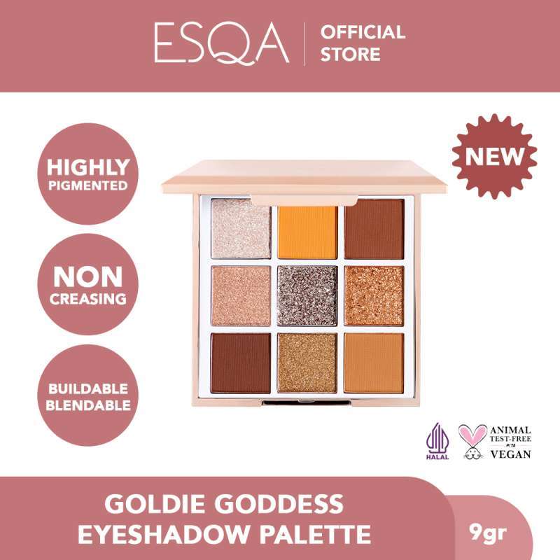 Promo [last Chance] - Goldie Goddess Eyeshadow Palette Diskon 5% Di ...