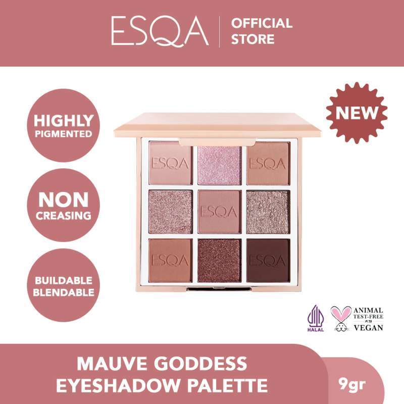 Jual Mauve Goddess Eyeshadow Palette di Seller ESQA Cosmetics Official ...