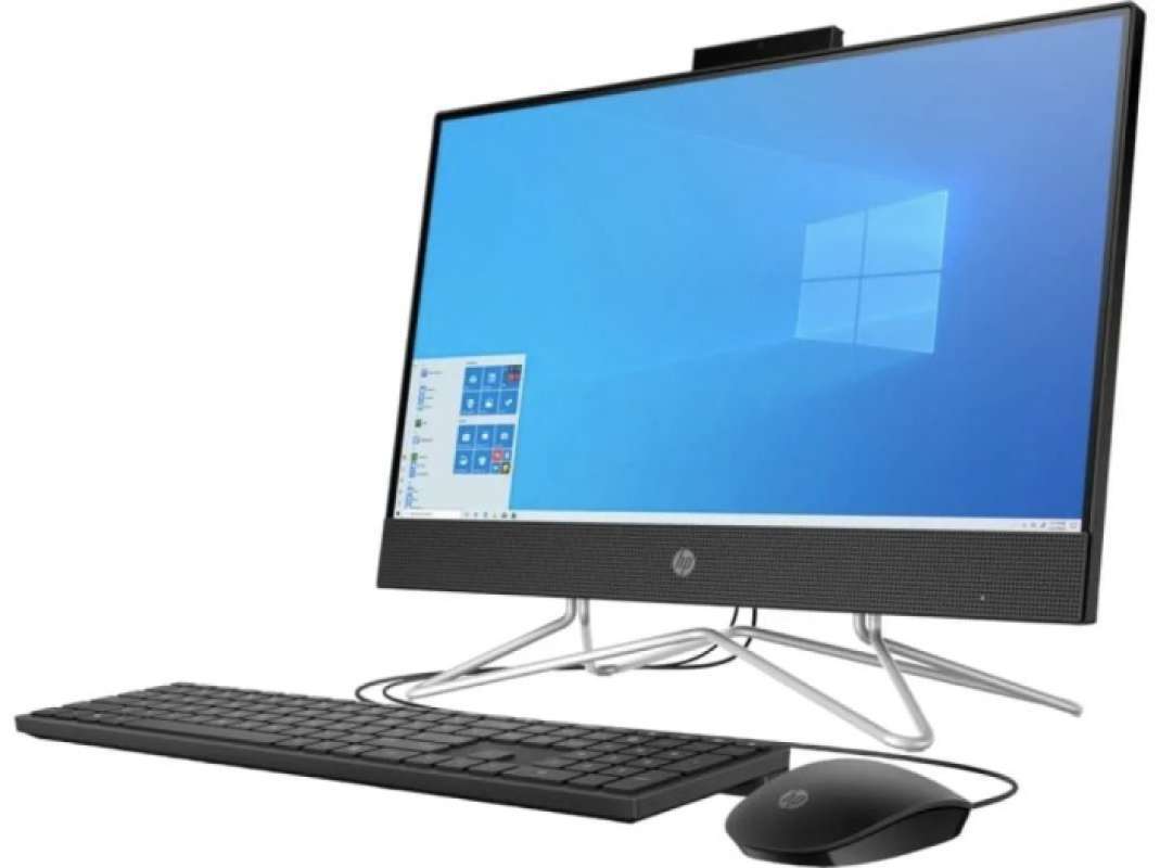 Promo PC HP AIO 22-DF1004D I3-1115G4 4GB 512GB SSD FHD WIN10 OHS BLACK ...