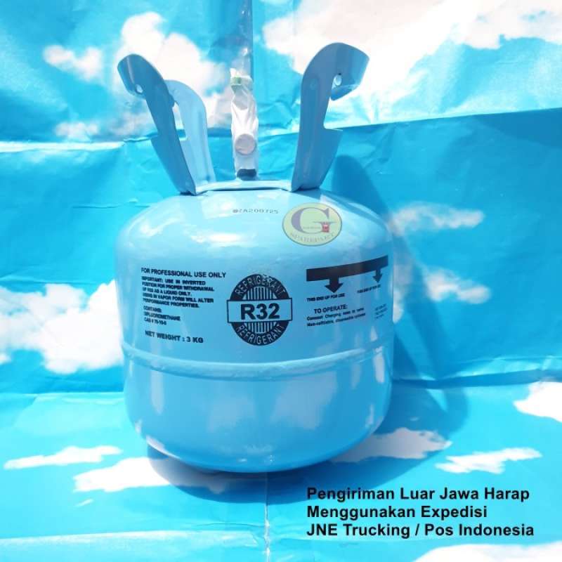Jual Freon Daikin R32 Isi 3kg Segel Kemasan Baru Dsp R32 Freon R32 Di ...