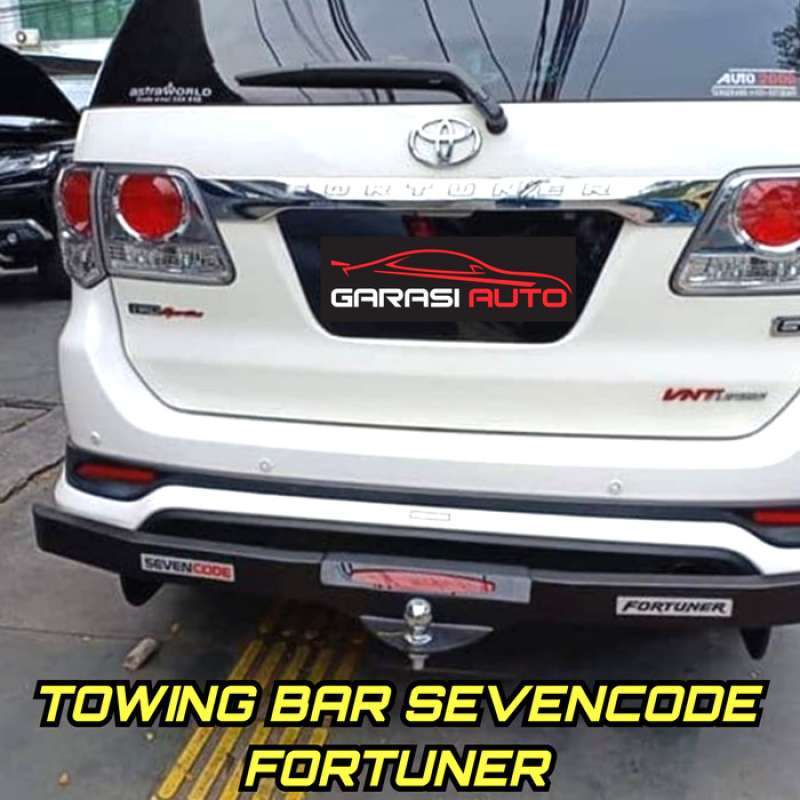 Jual Towing Bar Mobil Fortuner Sevencode Bumper Guard Tanduk Belakang ...