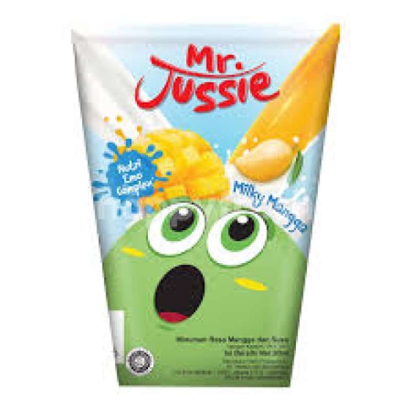 Promo Mr. Jussie Minuman Jus Buah Susu 90ml Milky Strawberry Mangga ...