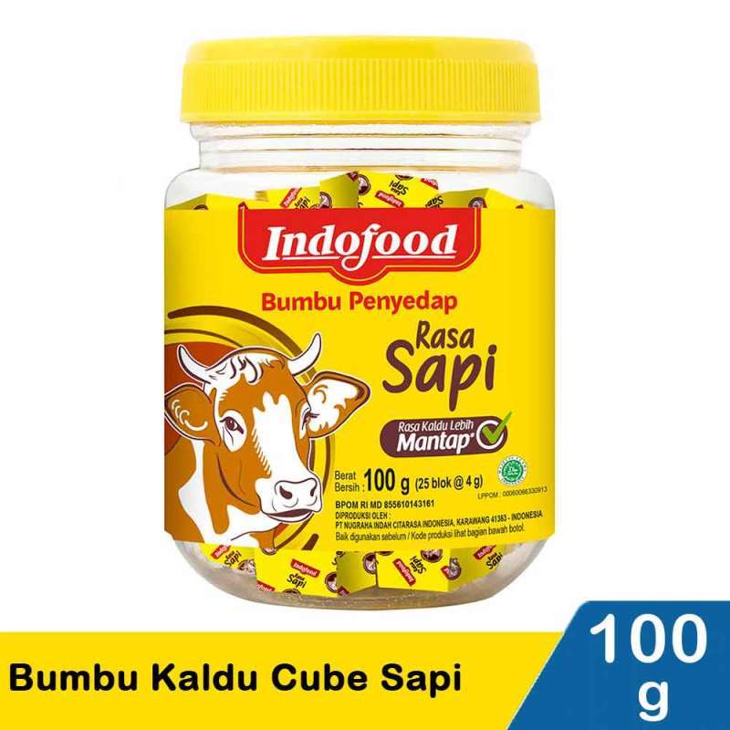 Promo INDOFOOD BUMBU KALDU BLOK TOPLES 100gr RASA AYAM SAPI PENYEDAP ...