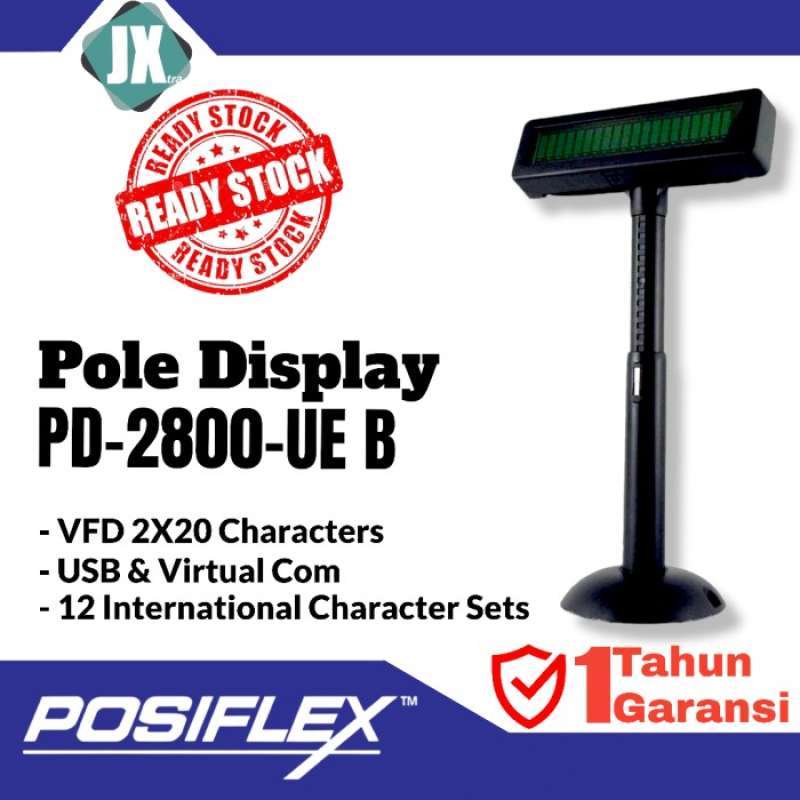 Promo Posiflex Pd2800 Vfd Customer Display Diskon 5% di Seller Tumenggung Store - Kapuk, Kota ...