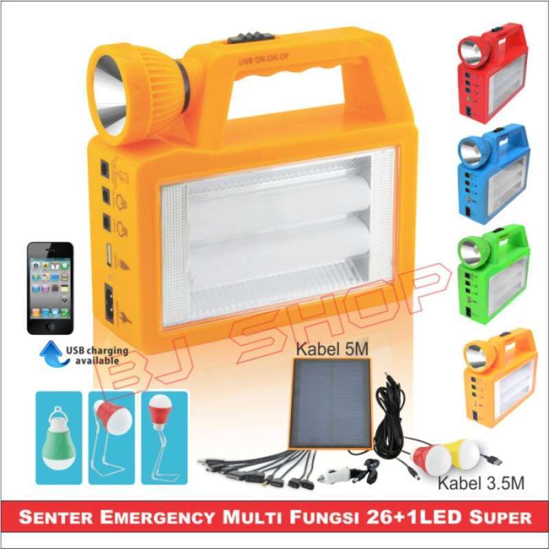 Promo Emergency, Senter, Powerbank,Lampu Multifungsi Diskon 27% di ...
