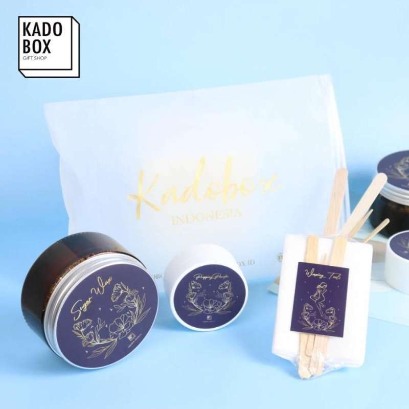 Jual Kadobox 7 In 1 Waxing Kit Wax Terlengkap Cukur Bulu Ketiak Wanita Di Seller Kadobox