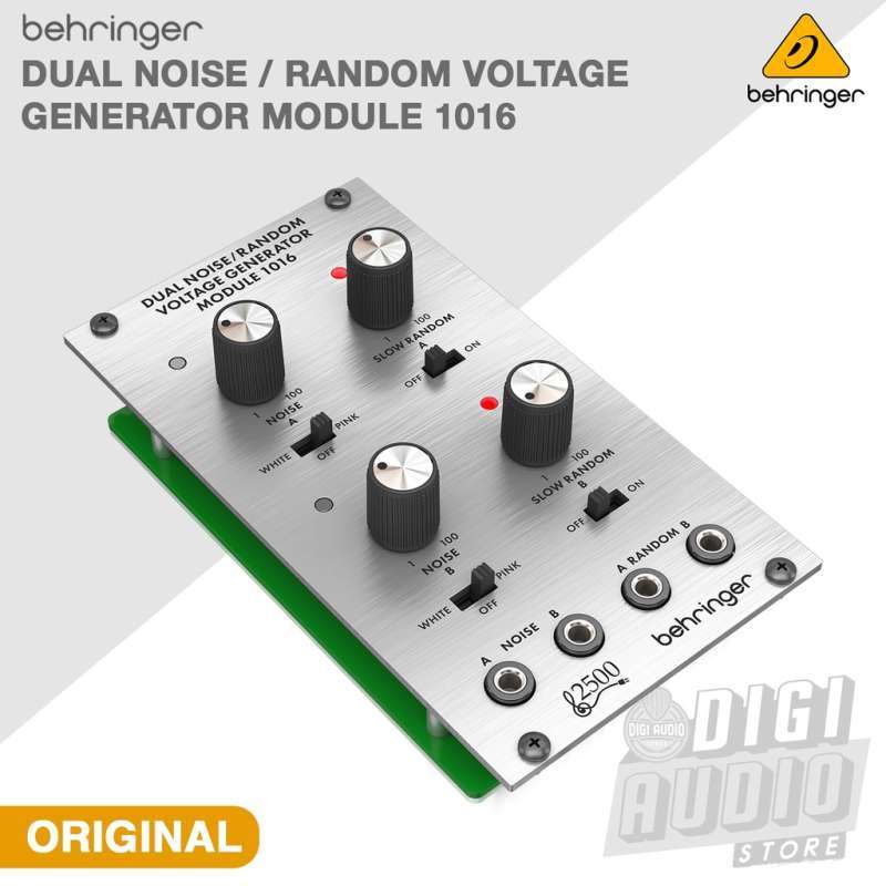 Jual BEHRINGER DUAL NOISE RANDOM VOLTAGE GENERATOR MODULE 1016 FOR ...