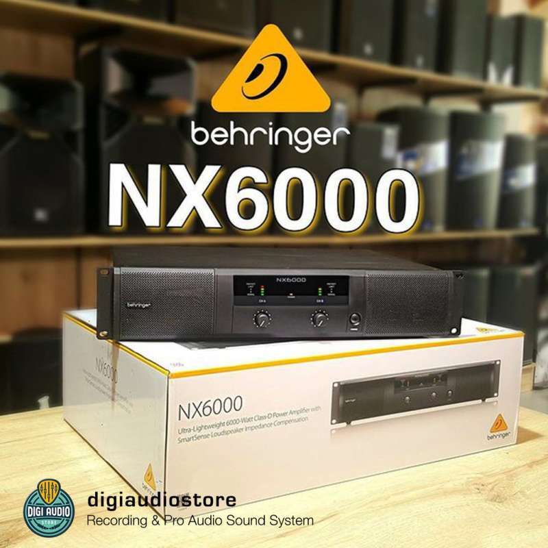 Jual Speaker Power Amplifier 2 Channel 6000 Watt Class D - Built In ...