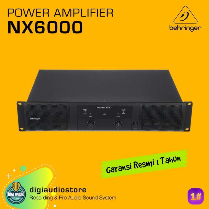 Jual Speaker Power Amplifier 2 Channel 6000 Watt Class D - Built In ...