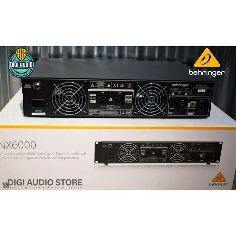 Jual Speaker Power Amplifier 2 Channel 6000 Watt Class D - Built In ...