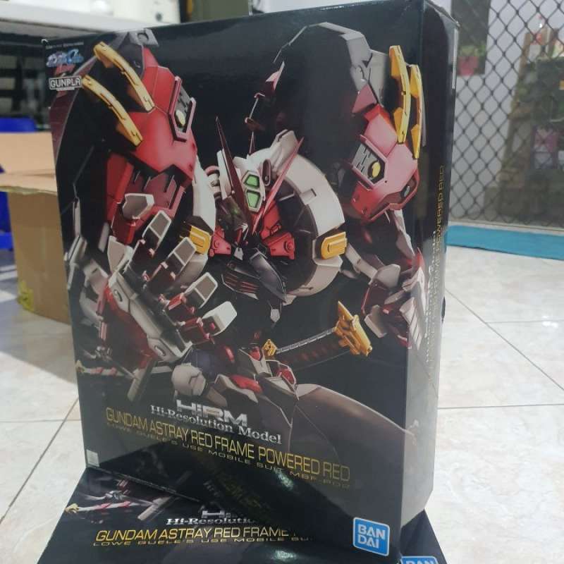 Jual Hi Resolution Model Gundam Astray Red Frame Powered Red Bandai Mg ...