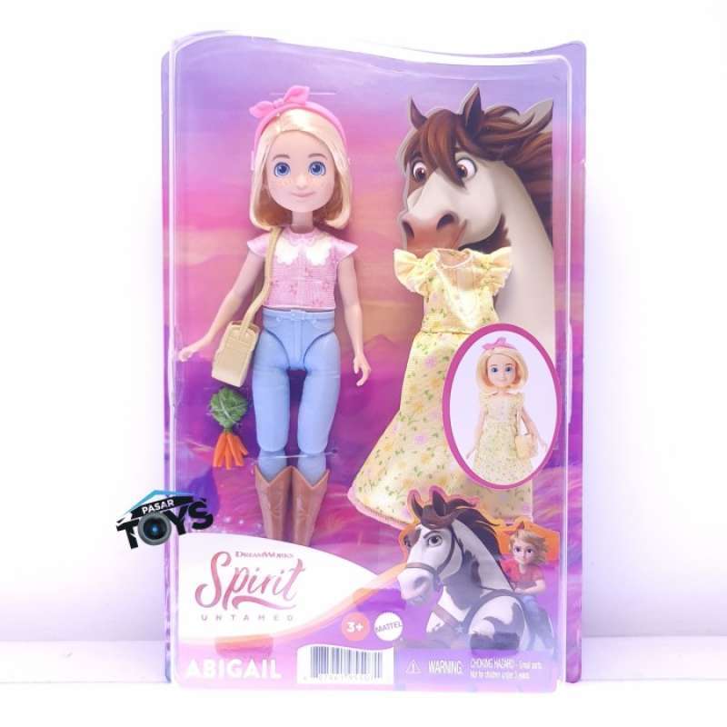 Promo Dreamworks Spirit Untamed Abigail Doll with Fashion Accessories ...