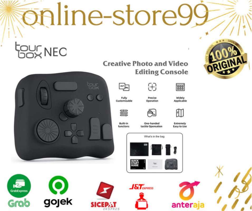 Promo Tourbox Neo Creative Photo And Video Editing Console Original ...