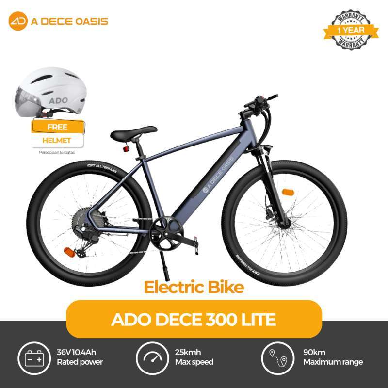 Jual ADO DECE 300 Lite Electric Bike-27.5 inch Urban Bike di Seller ADO EBIKE Official Store ...