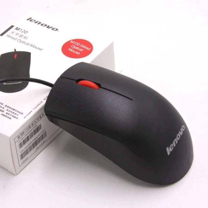 Jual Mouse Lenovo M120 Optical Usb High Quality Di Seller Aprinoshop ...