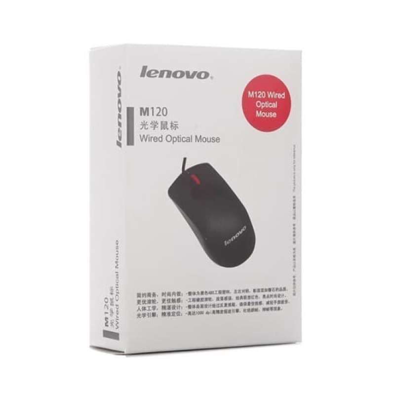 Jual Mouse Lenovo M120 Optical Usb High Quality Di Seller Aprinoshop ...
