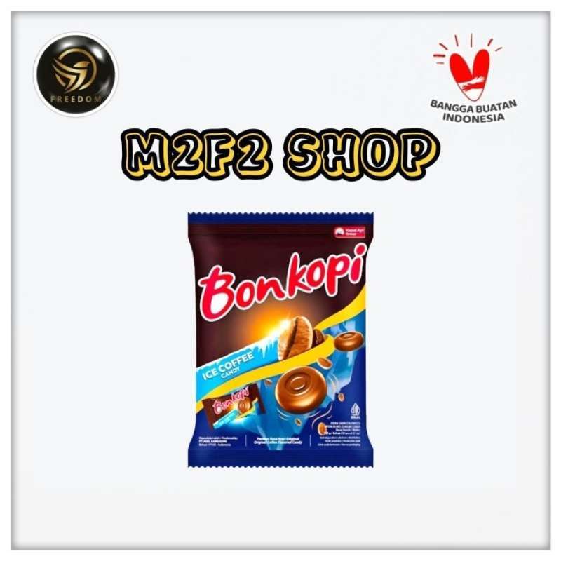 Promo Bonkopi Ice Coffee Candy | Permen Es Kopi Hitam Bag - 125 Gr ...