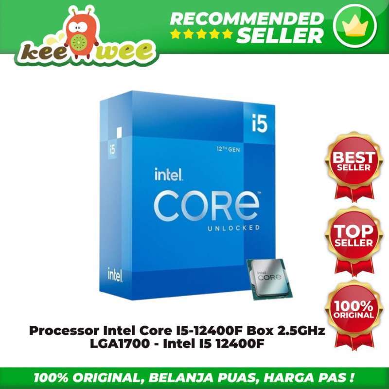 Jual Processor Intel Core I5 12400F Box 2 5GHz LGA1700 Intel I5 12400F Di Seller Keewee Shop