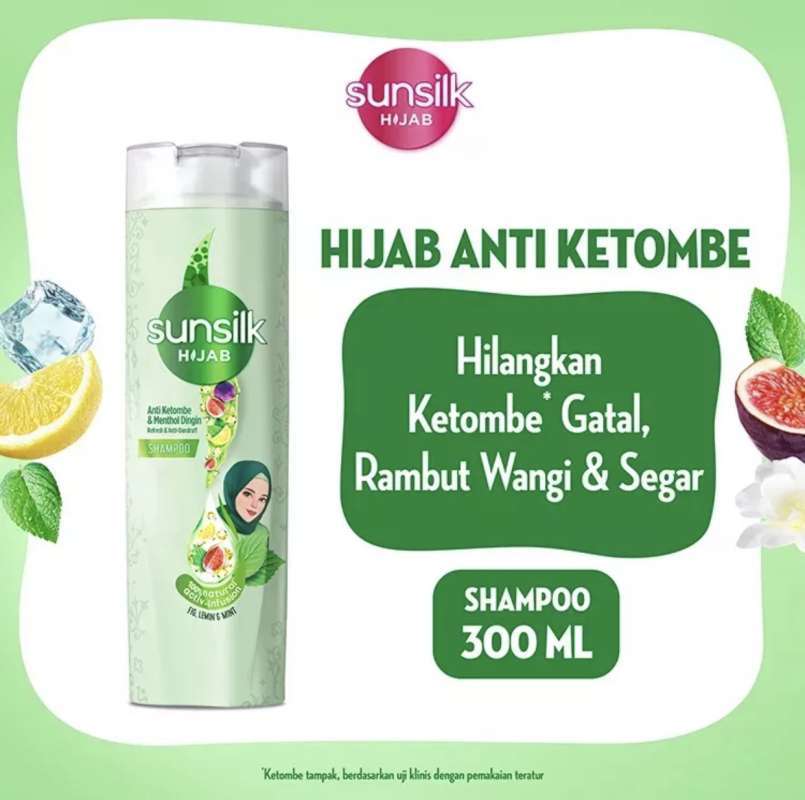 Jual Sunsilk Hijab Shampoo Refresh & Anti Dandruff 300ml di Seller ...
