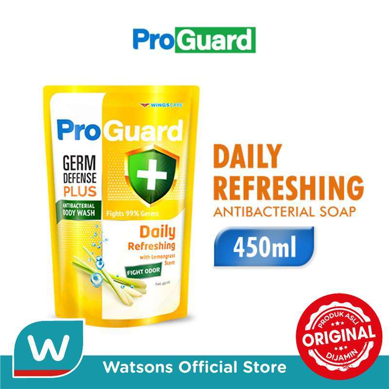 Promo Proguard Sabun Mandi Cair Anti Bakteri Daily Refreshing Pouch ...