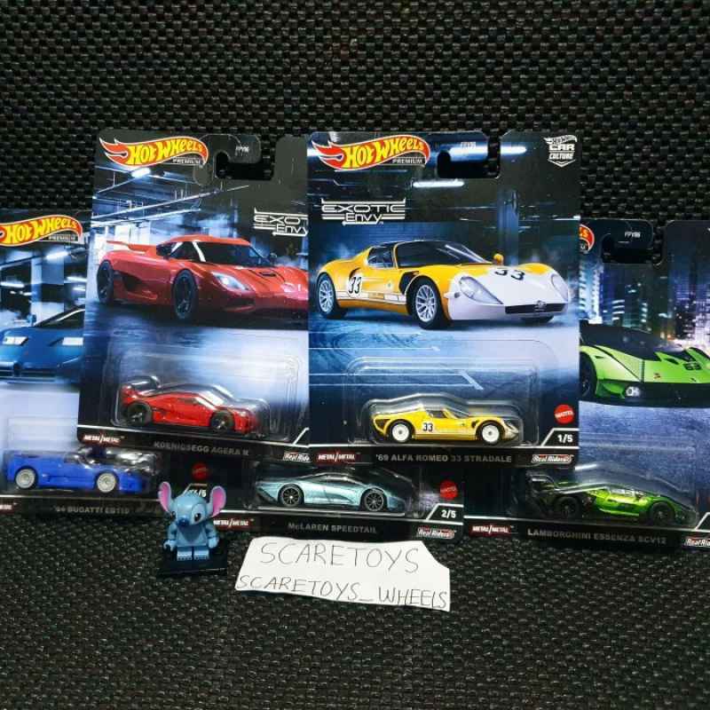 Promo Hot Wheels exotic envy 2022 premium set - Multicolor Diskon 23% ...