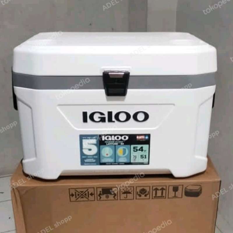 Promo Igloo 51L Cooler Box Marine Ultra White Box Ikan Box Pendingin ...
