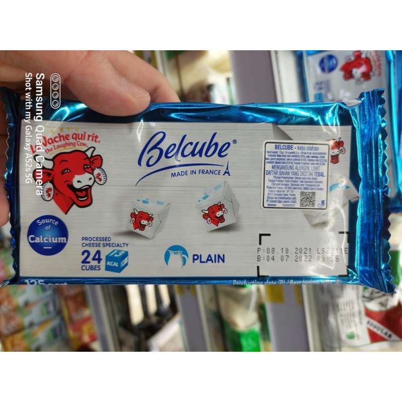 Jual Belcube Keju Olahan 125g / 125 Gram Plain Flavor French Quality ...