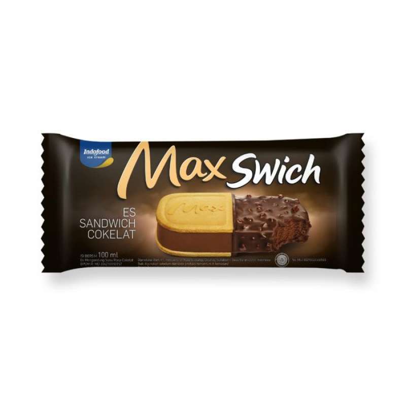 Promo Maxswich Chocolate Ice Cream [100 mL] Diskon 27% di Seller Blibli ...