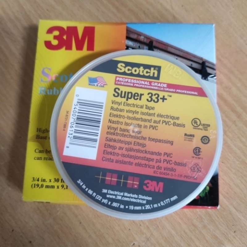Promo Scotch 3M 23 + Dan 33 + / Rubber + Isolasi 3M Diskon 17% di ...