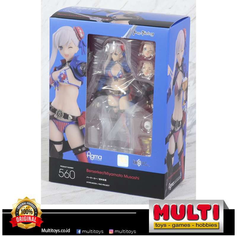 Jual FIGMA 560 BERSERKER/MIYAMOTO MUSASHI 06811 di Seller Multi Toys Official Store - Kelapa ...