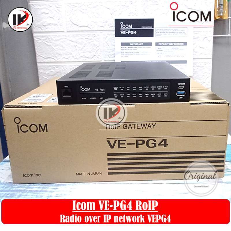 Jual Icom Ve-pg4 Roip Gateway Ori Baru Ht Rig Radio Over Ip Network Vepg4 Di Seller Ima ...