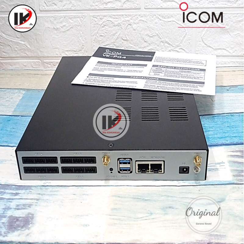 Jual Icom Ve-pg4 Roip Gateway Ori Baru Ht Rig Radio Over Ip Network ...