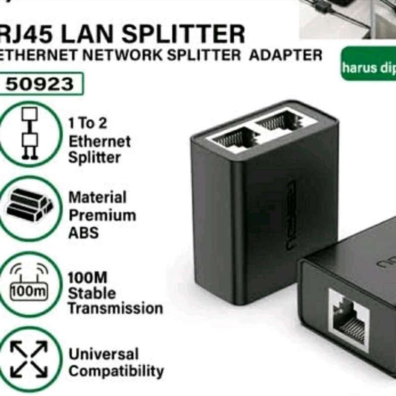 Jual Ugreen Network keystone Adapter kabel Lan RJ45 Cat 6 7 di Seller ...