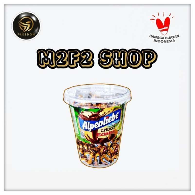 Promo Permen Alpenliebe Choco Eclairs Chocolate Caramel Jar - 360 Gr ...