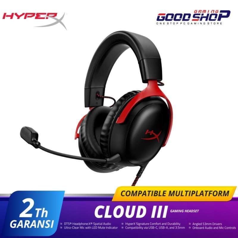 Jual HyperX Cloud III - Gaming Headset di Seller GOOD GAMING SHOP - Mangga Dua Selatan, Kota ...