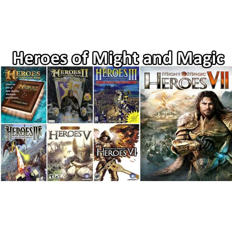Promo Heroes of Might and Magic Game Paket Lengkap SEMUA SERI untuk PC Laptop - Might And Magic ...